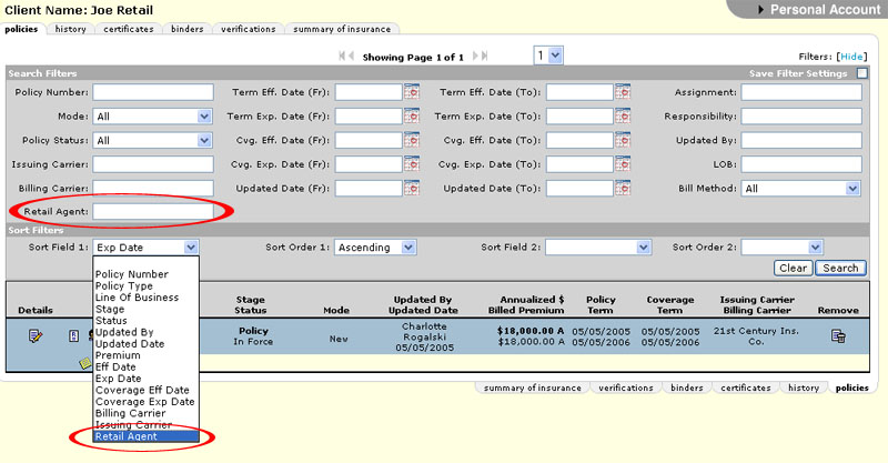 Nexsure 1.80.0 Release Notes (8-19-05)